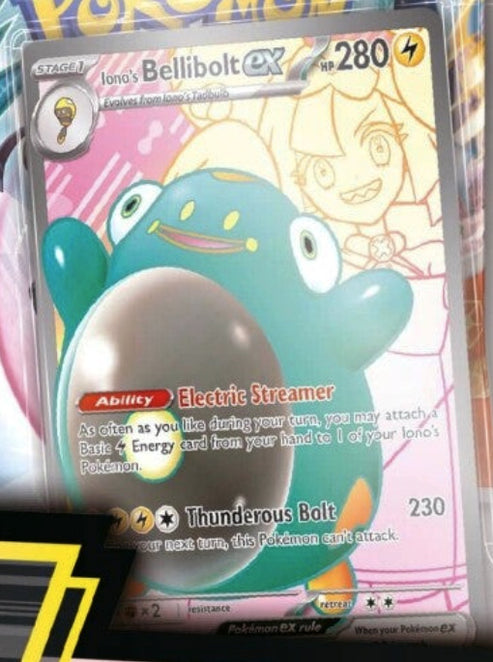 Pokémon TCG: Iono’s Bellibolt ex Premium Collection – Red Card Games