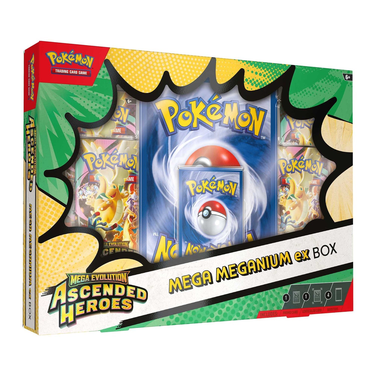 Pokémon TCG: Mega Evolution Ascended Heroes - Mega Meganium ex Box ...